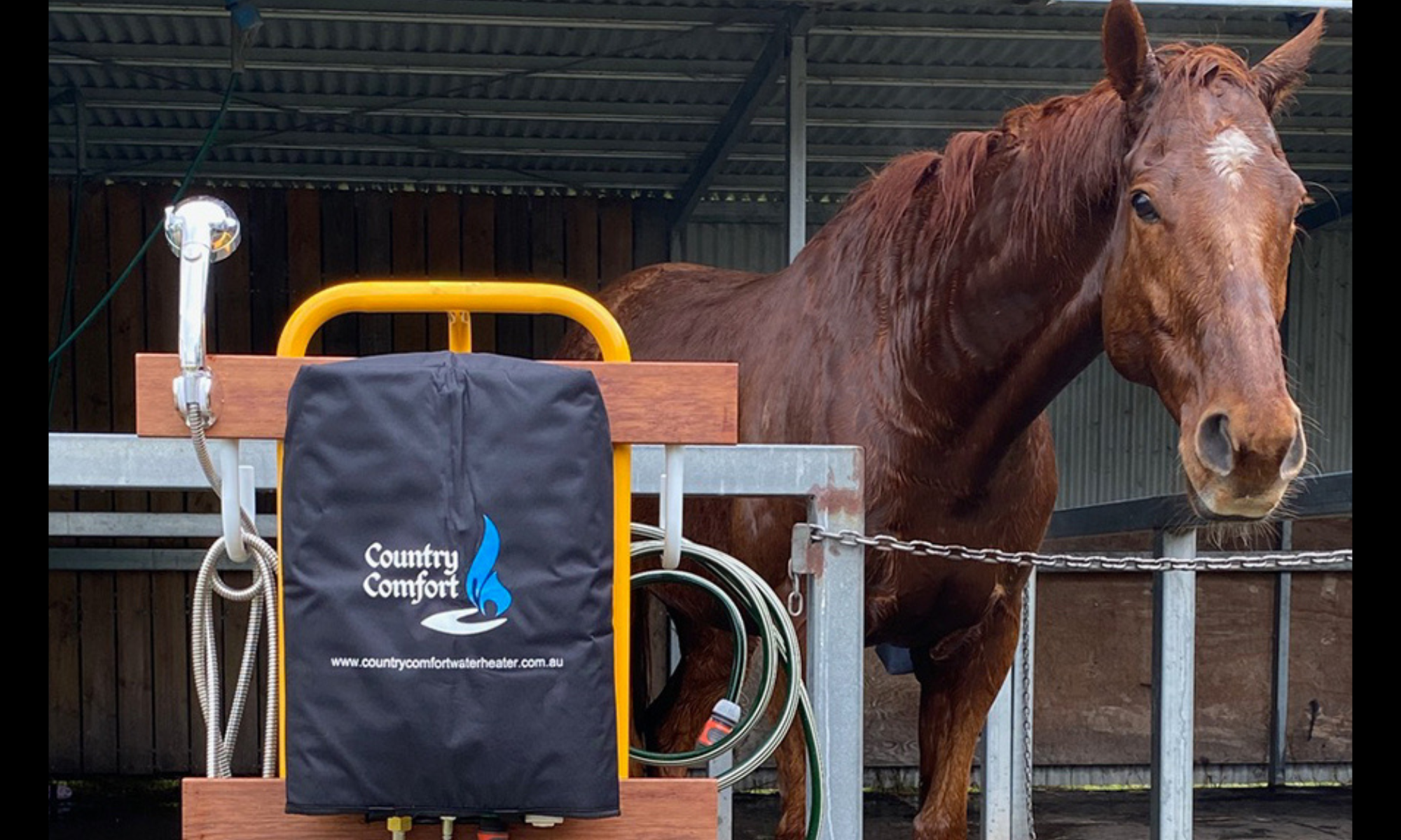 How to Set Up a DIY Portable Hot Horse Wash Bay – Country Comfort Water ...